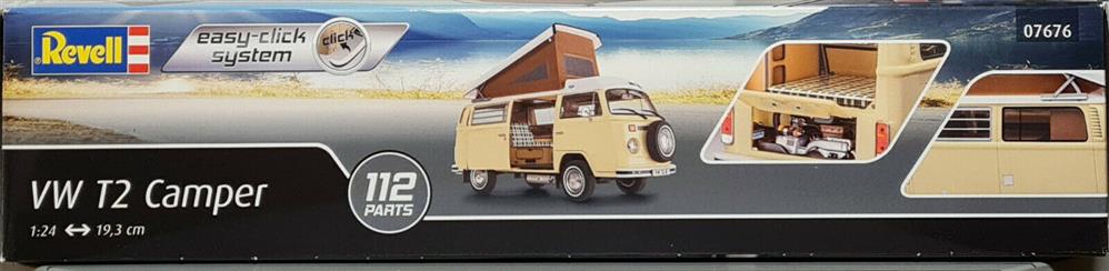 Revell 07676 1967 Volkswagen VW Bulli Typ 2 T 2 Camper 1:24