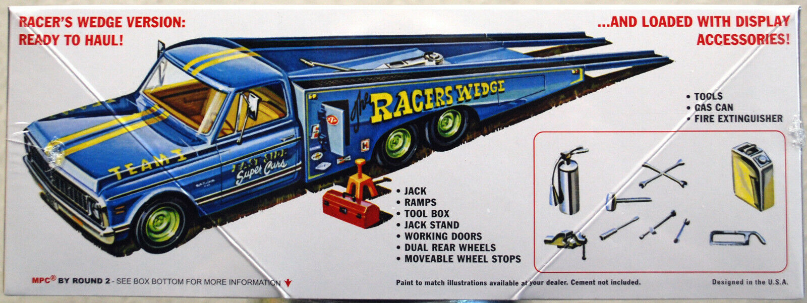 MPC 885 1972 Chevrolet Pickup Racers Wedge 2´n1 1:25 wieder neu 2021