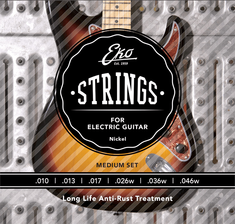 EKO strings - Saiten für E-Gitarre in verschiedenen Stärken - 009 oder ...
