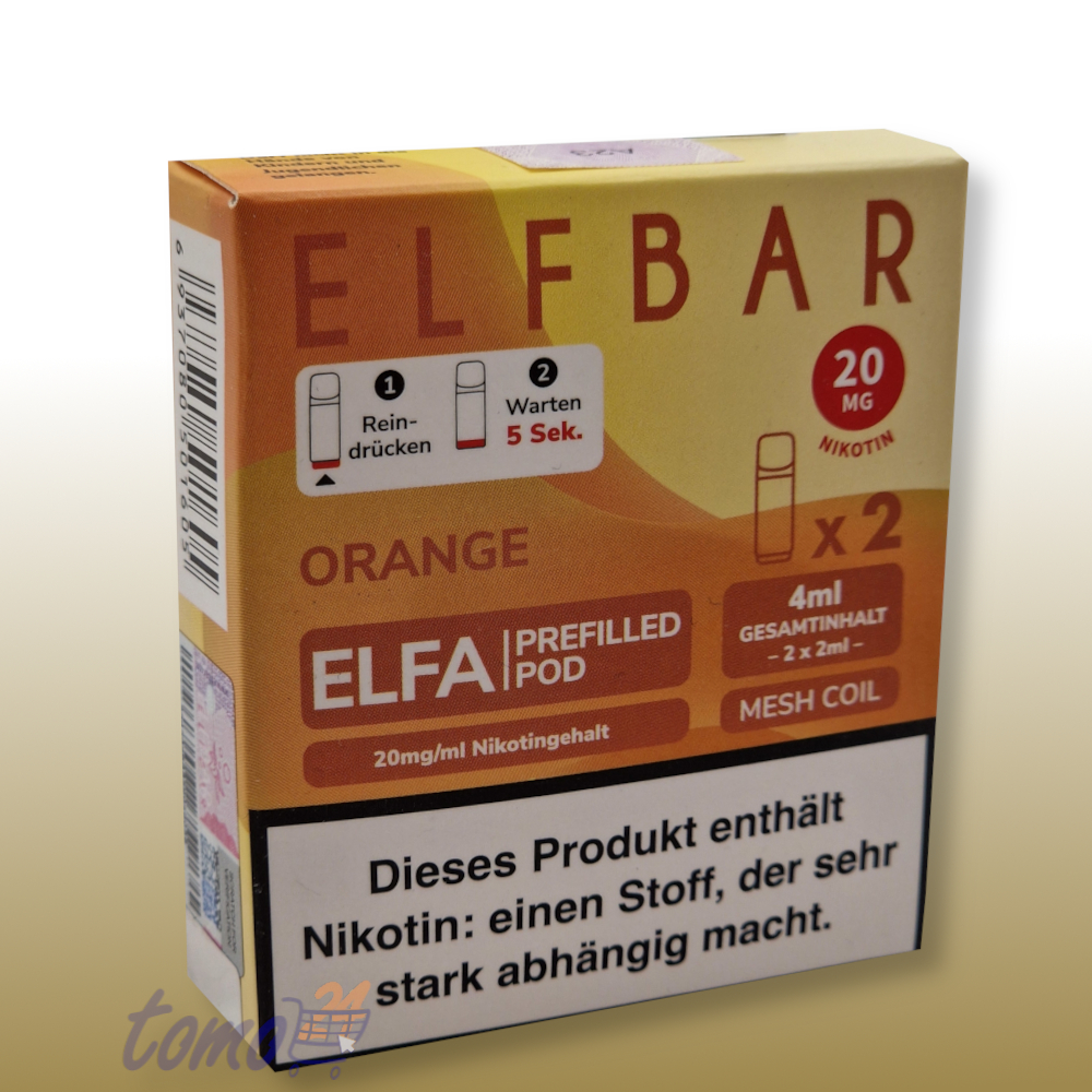 Elfbar Elfa 600 E-Zigaretten E-Liquid Pods / Akku wählbar | eBay.de