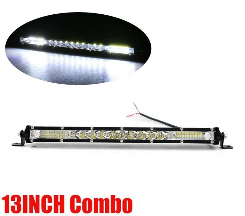 31 Pulgadas 33cm 90W Barra de Luz LED Ultra Delgada Faro de Trabajo LED ...