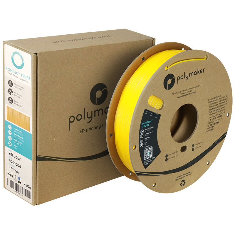 Polymaker PolyFlex TPU 90A + 95A 1,75mm 750g 3D Druck | eBay